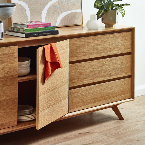 Modern oak buffet store